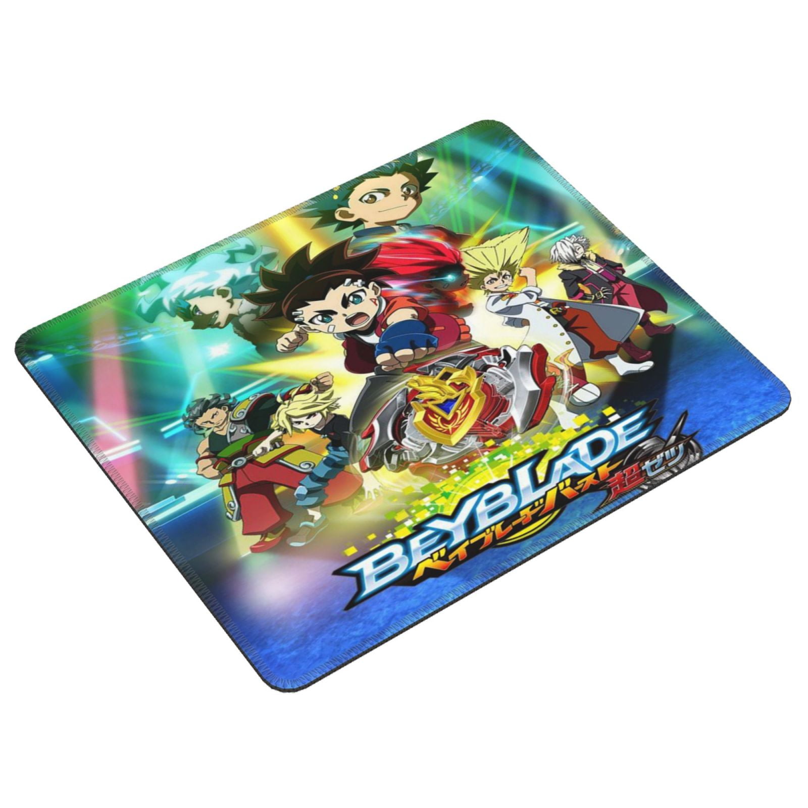 Beyblade Burst Computer Mouse Mat with Anti-Slip Rubber Base Anti-Fray ...