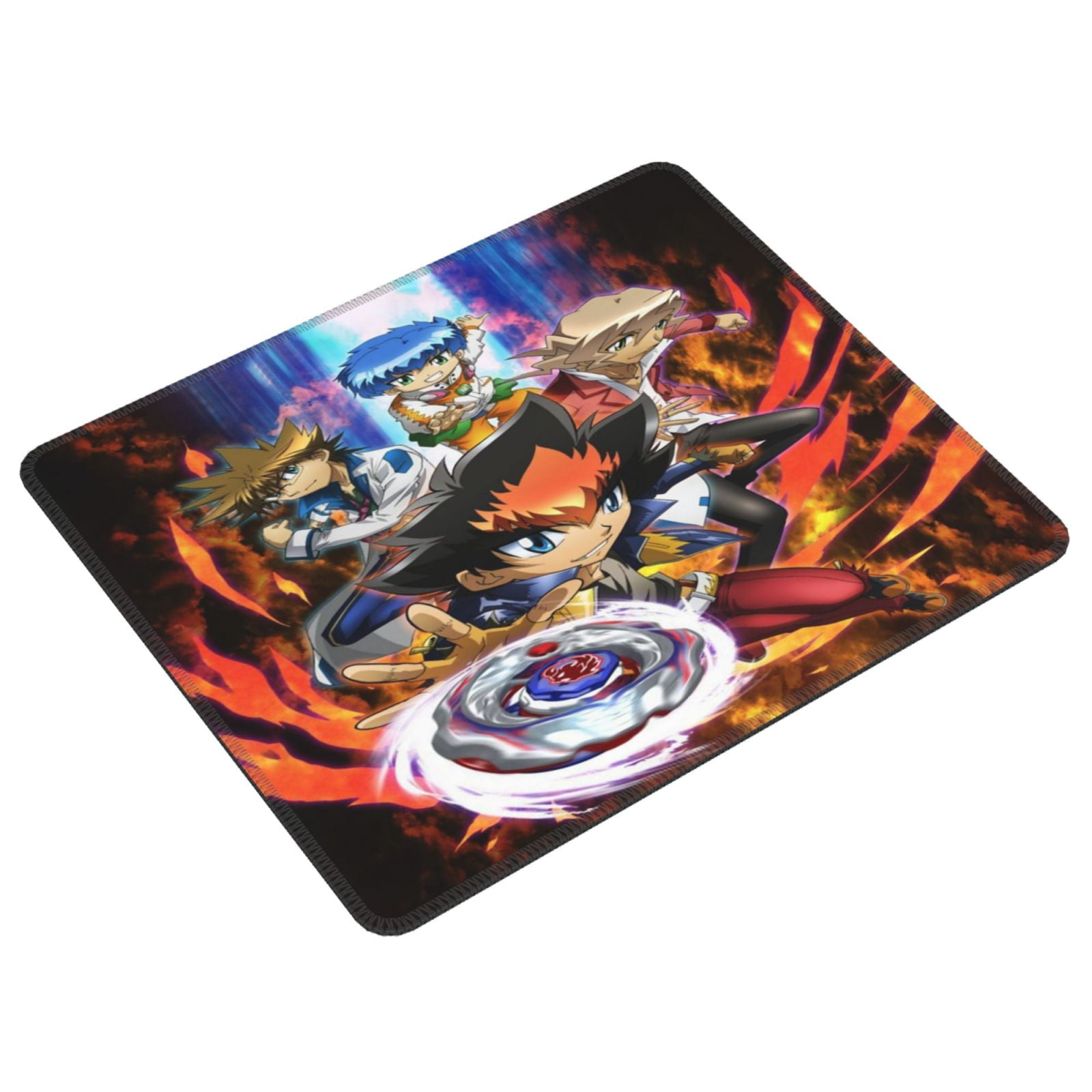 Beyblade Burst Computer Mouse Mat with Anti-Slip Rubber Base Anti-Fray ...