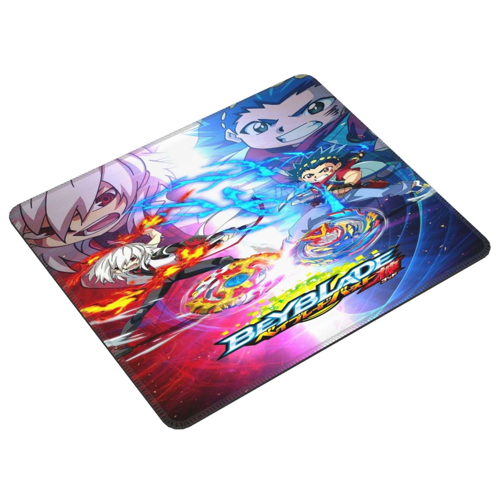 Beyblade Burst Computer Mouse Mat with Anti-Slip Rubber Base Anti-Fray ...