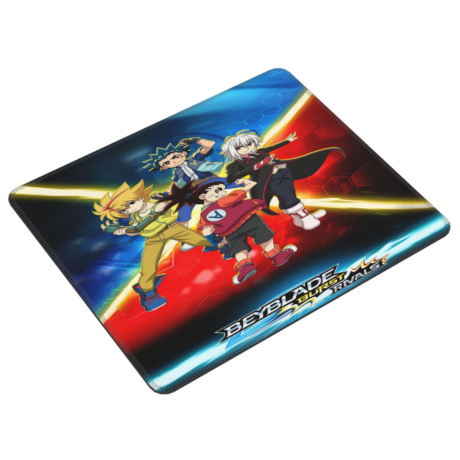 Beyblade Burst Computer Mouse Mat with Anti-Slip Rubber Base Anti-Fray ...