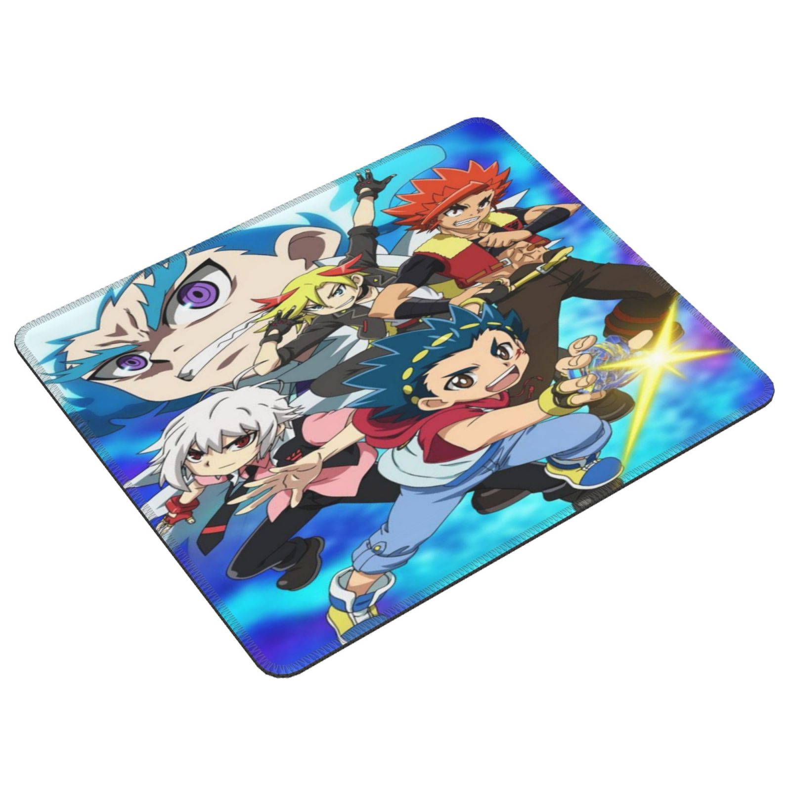 Beyblade Burst Computer Mouse Mat with Anti-Slip Rubber Base Anti-Fray ...