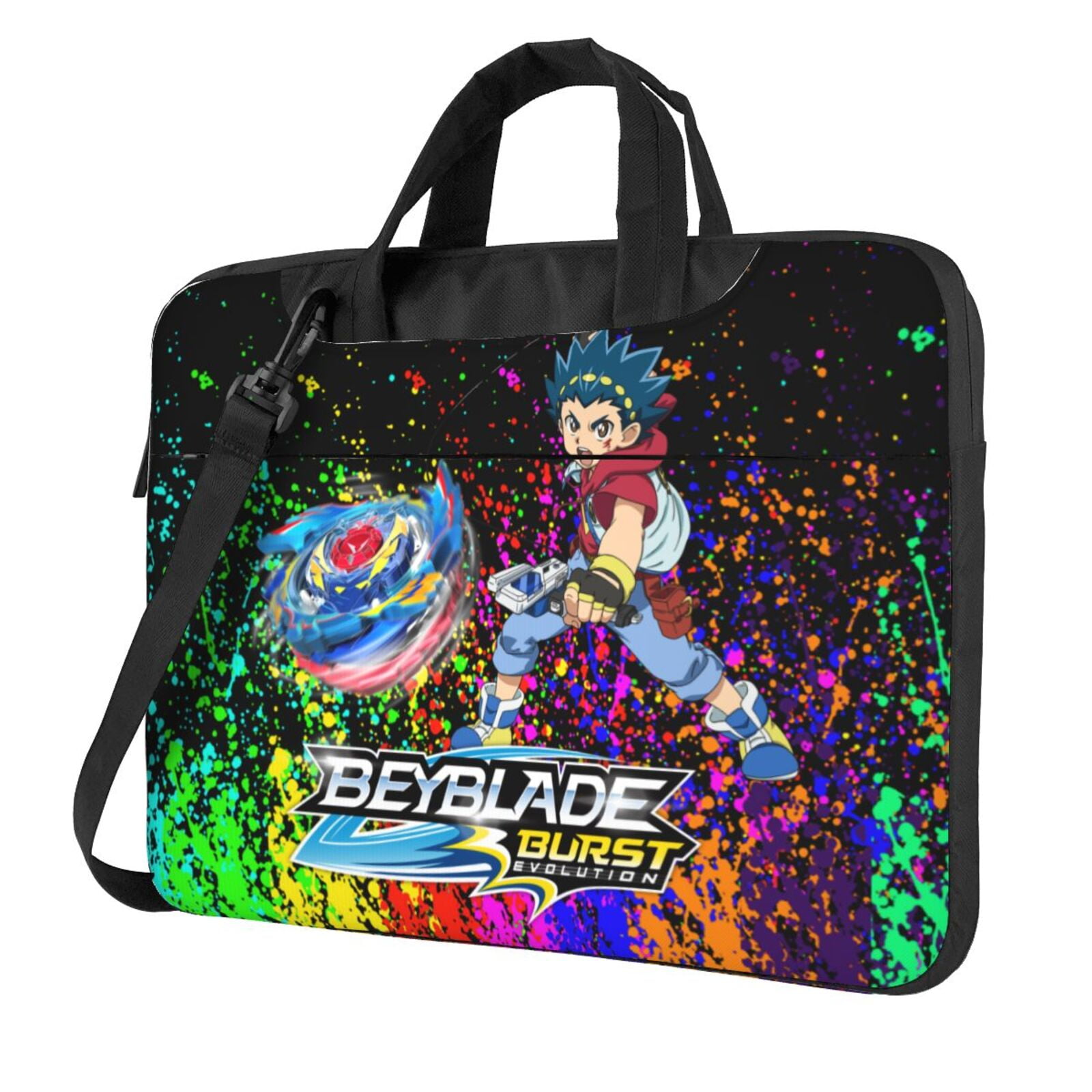 Beyblade Burst Logo Laptop Bag Portable Single Shoulder Laptop Case ...