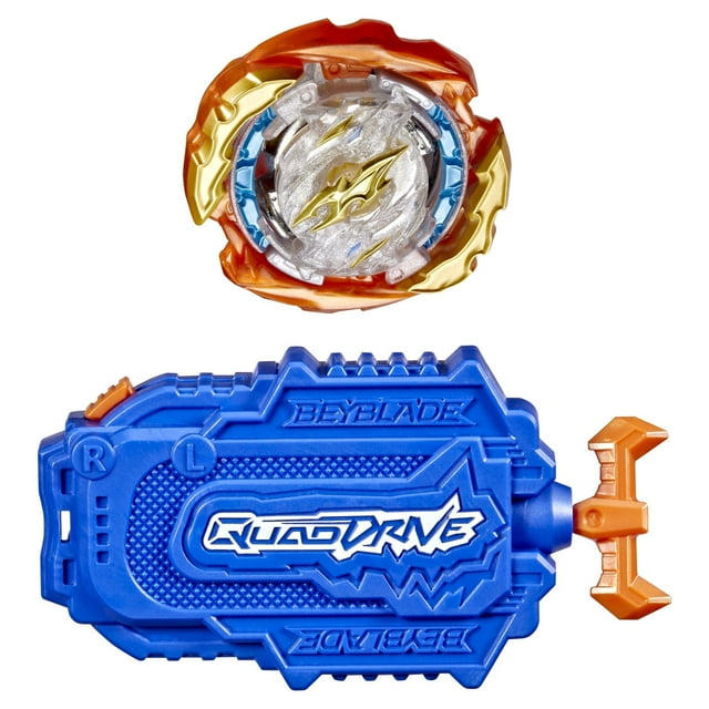 Beyblade Burst QuadDrive Cyclone Fury String Launcher Set with Battling ...