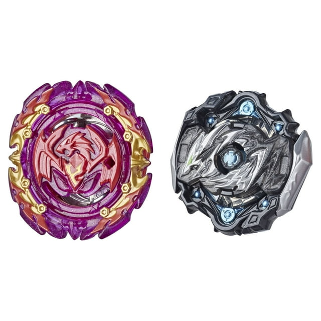 Beyblade Burst Surge Myth Evo Dragon D5 and Perfect Phoenix P4 Battling ...