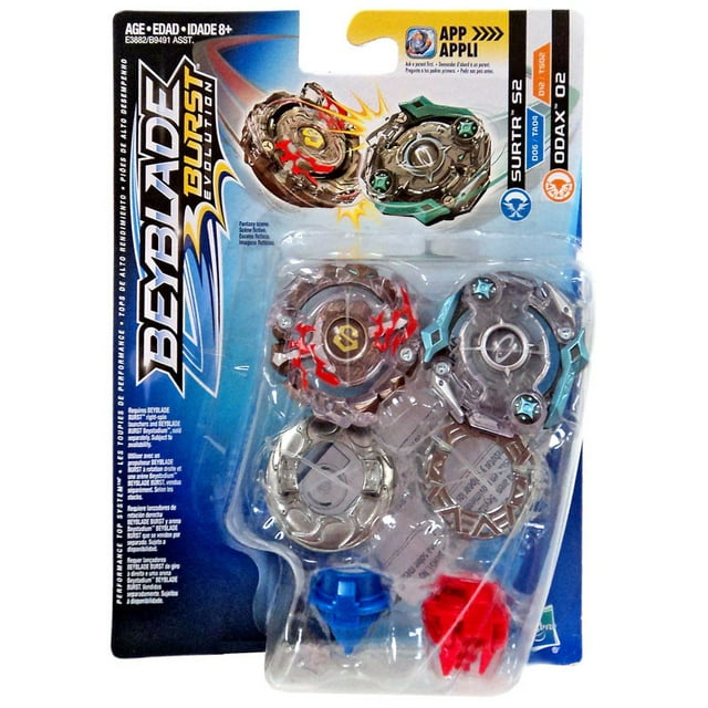 Beyblade Burst Surtr S2 & Odax O2 Dual Pack - Walmart.com