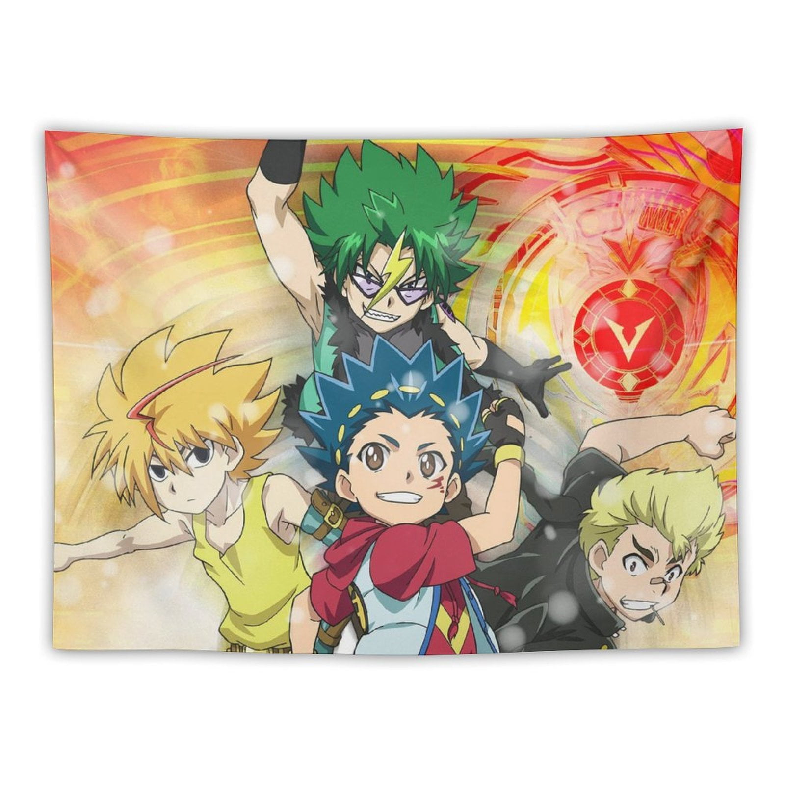 Beyblade Burst Tapestry Luxury Wall Hanging Tapestries Gift Aisle Mural ...