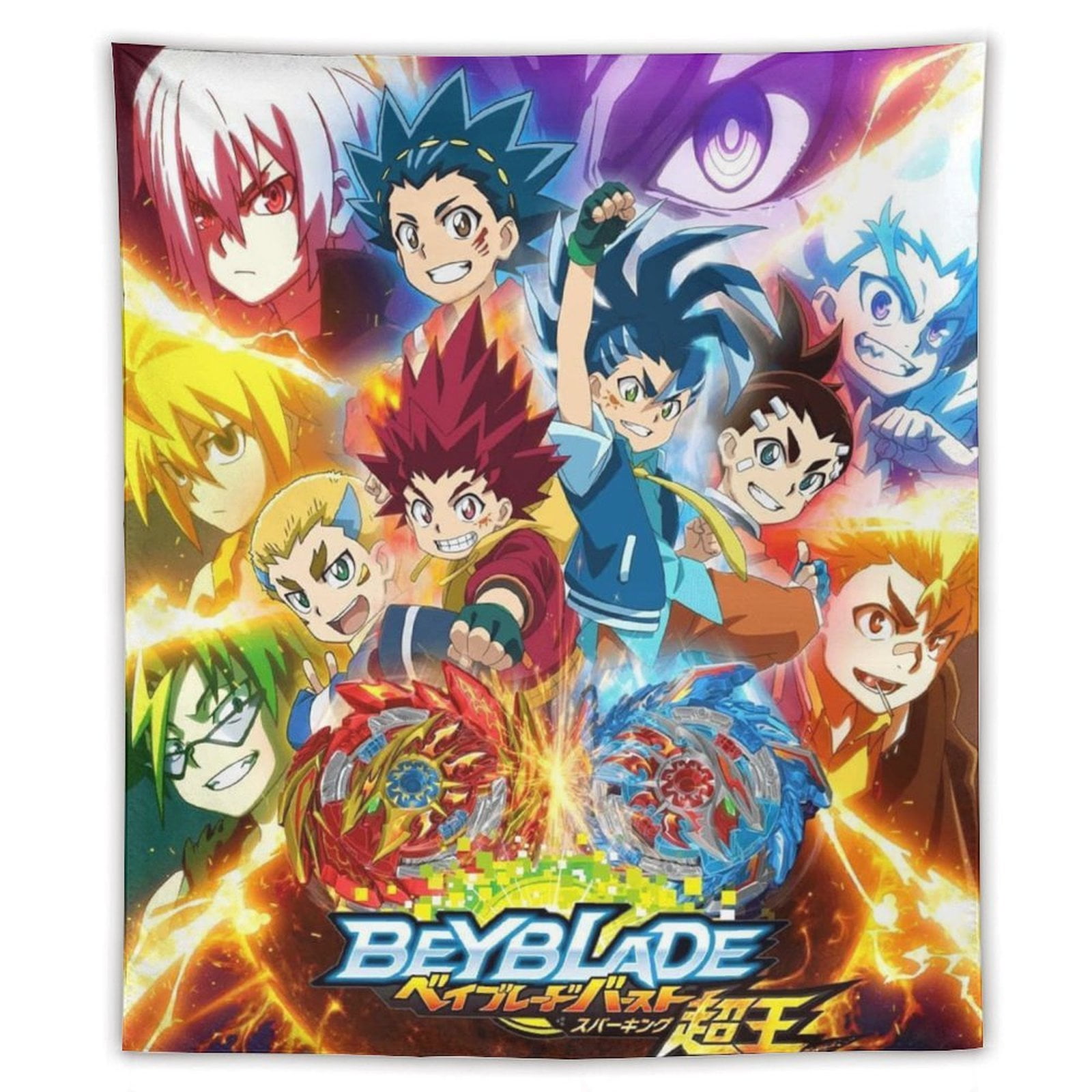 Beyblade Burst Tapestry Luxury Wall Hanging Tapestries Gift Aisle Mural ...