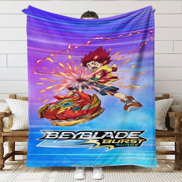 Beyblade Burst Throw Blanket Gifts for Fans Lover Girls Boys Women ...