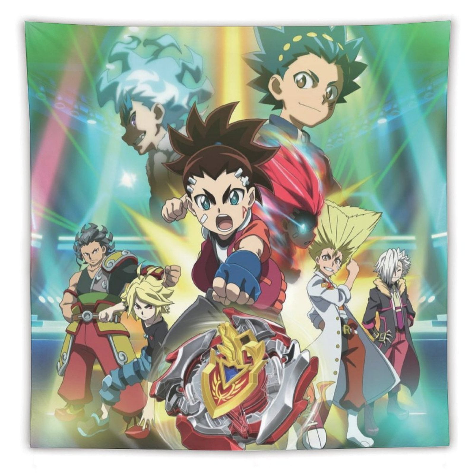 Beyblade Burst Turbo Tapestry Luxury Wall Hanging Tapestries Gift Aisle ...