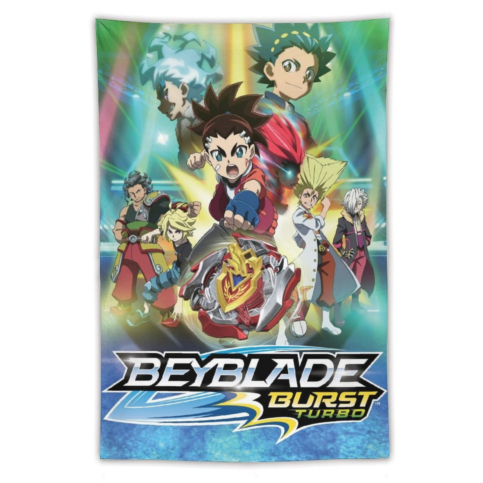 Beyblade Burst Turbo Tapestry Luxury Wall Hanging Tapestries Gift Aisle ...