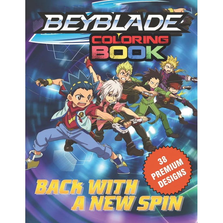 beyblade evolution coloring pages