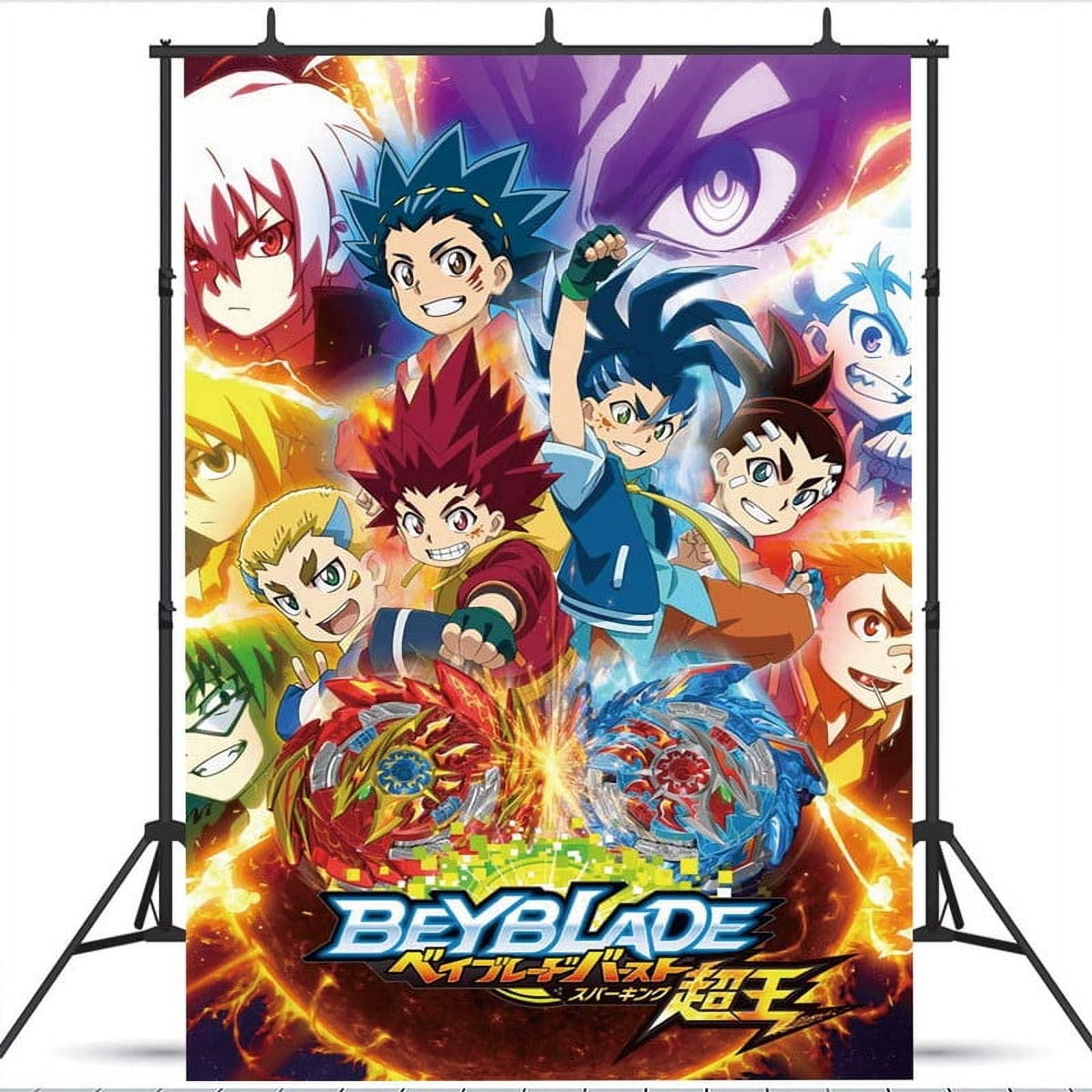 Beyblade Taspestry Poster Banner Backdrop Background Wall Decor Party ...