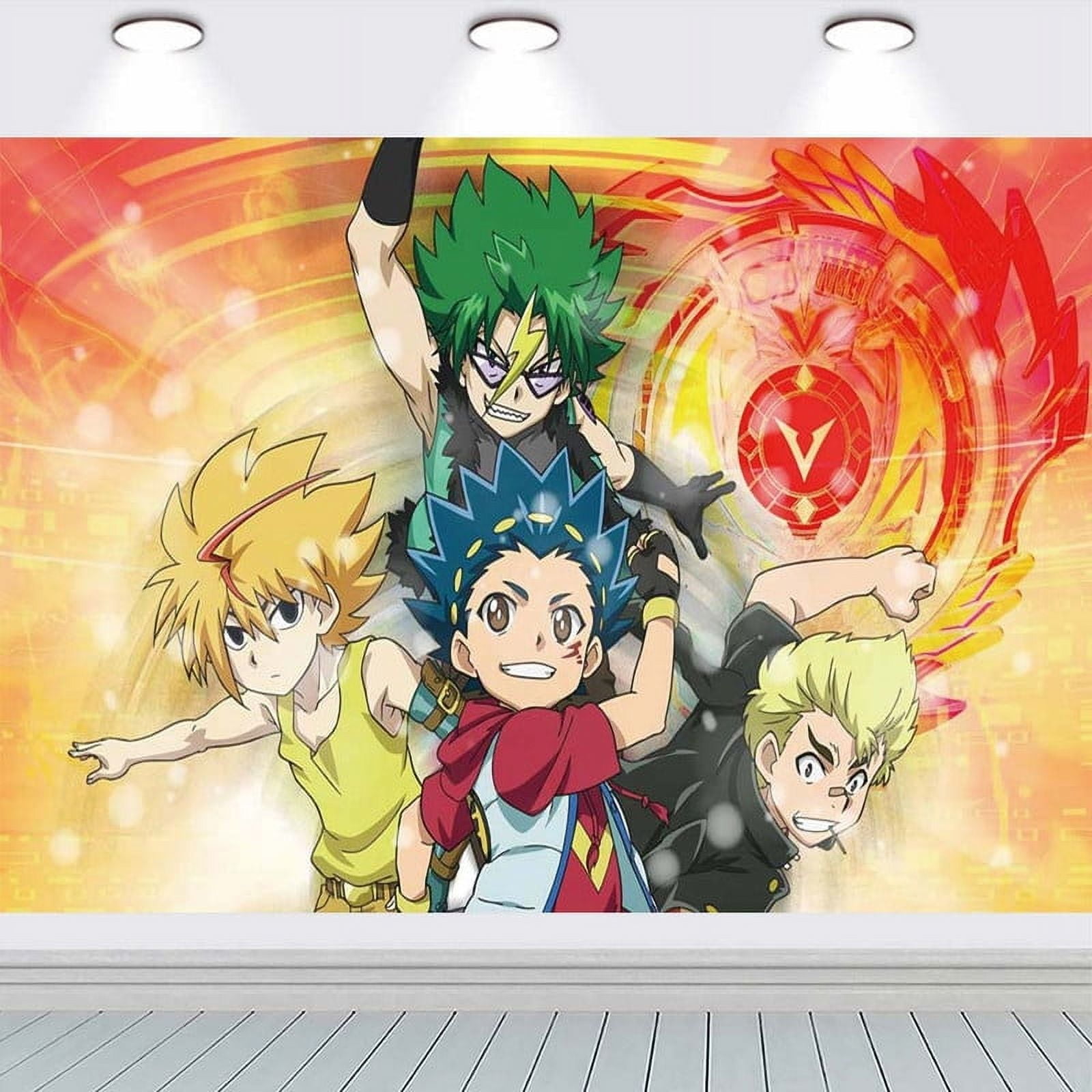 Beyblade Taspestry Wall Decor Backdrop Banner Party Supplies Poster ...