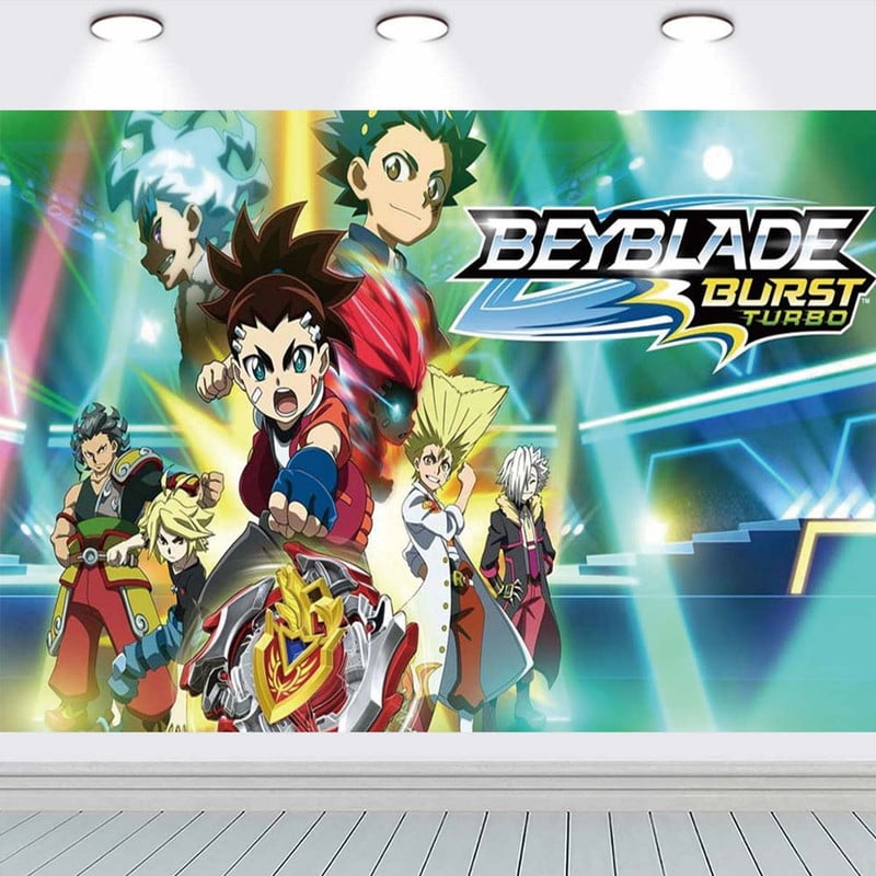 Beyblade Taspestry Wall Decor Party Supplies Background BackdropBanner ...