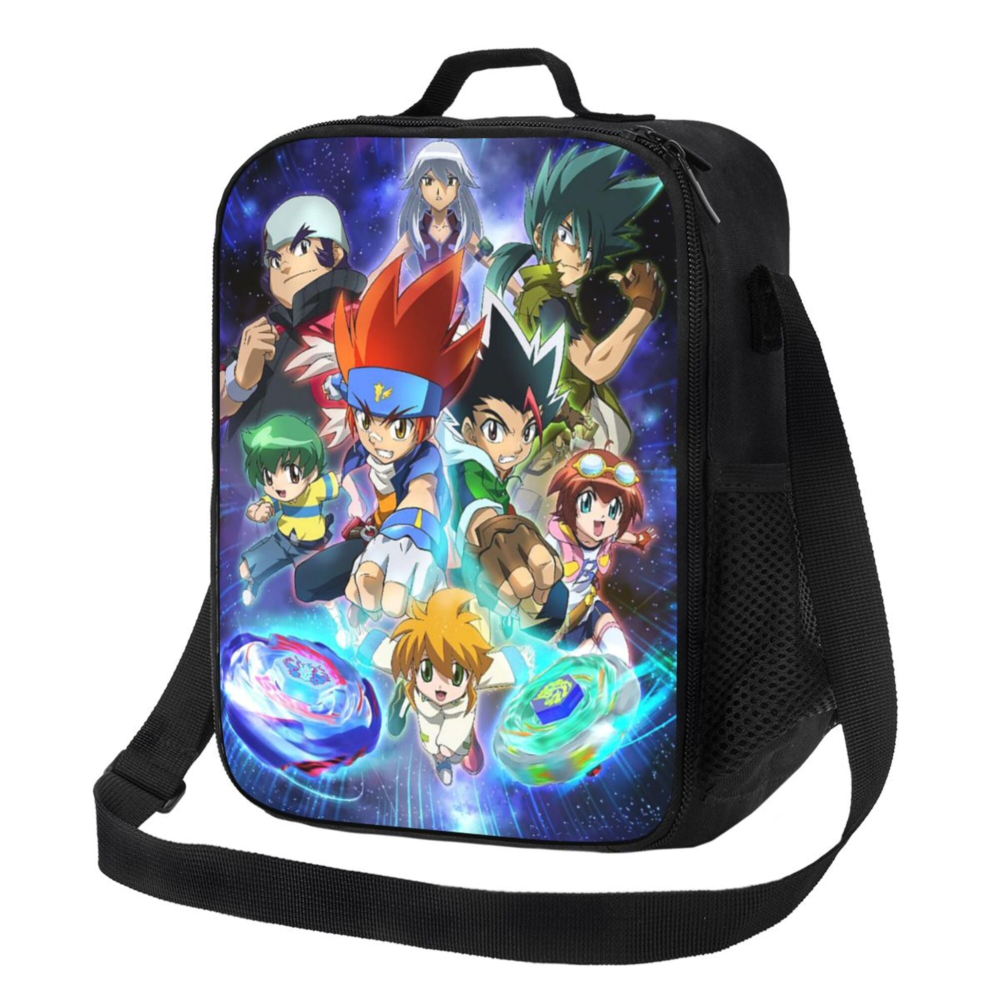 Beyblade World Lunch Bag Tote Shoulder Bags Insulated Lunch Box Picnic ...