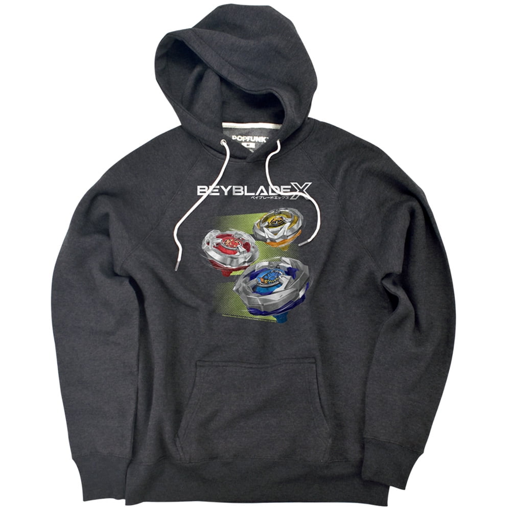 Beyblade X Team Persona X Logo Unisex Adult Slim Fit Pull-Over Heather ...