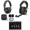 Beyerdynamic DT 109 Black 50 ohm Broadcast Headset+Studio Headphones+4 ...