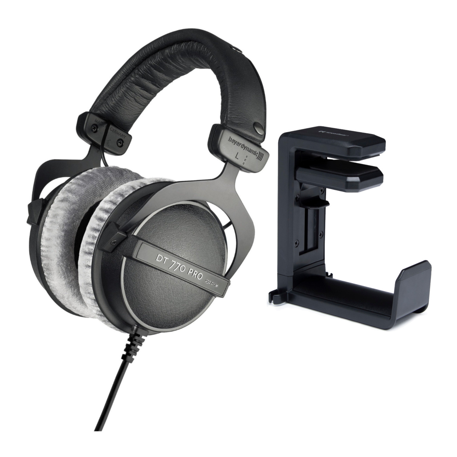 Beyerdynamic DT 109 Black 50 ohm Broadcast Headset+Studio Headphones+4 ...