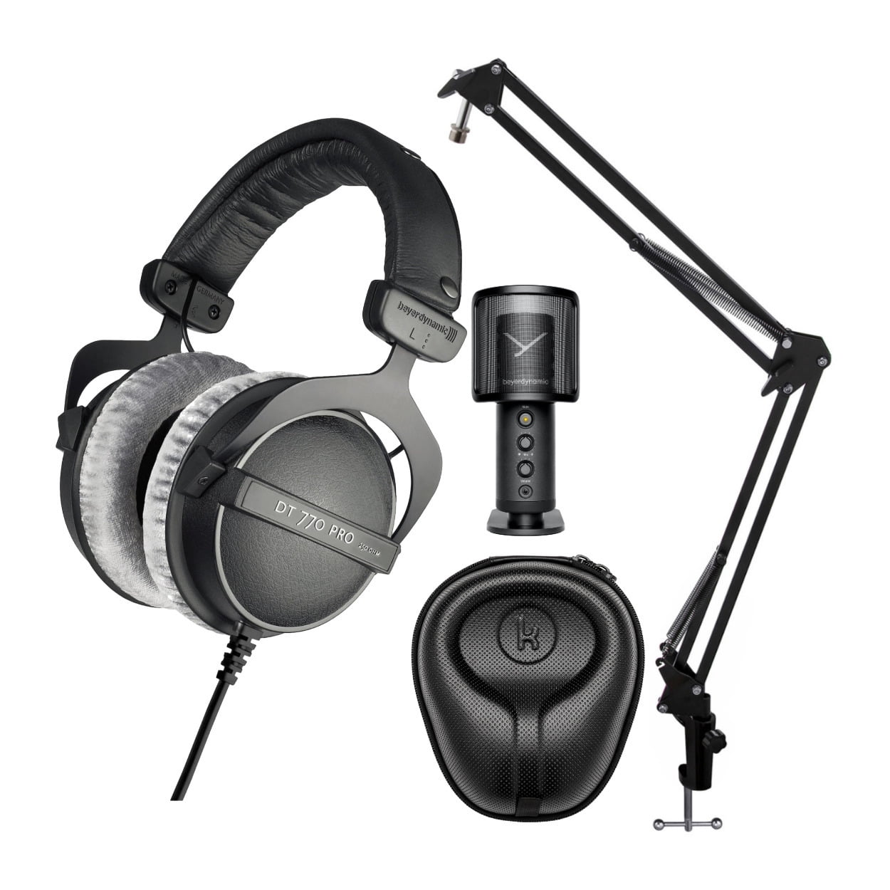 Beyerdynamic DT-7700 Pro Acoustically Open Headphones with FOX USB Mic bundle - Walmart Business ...