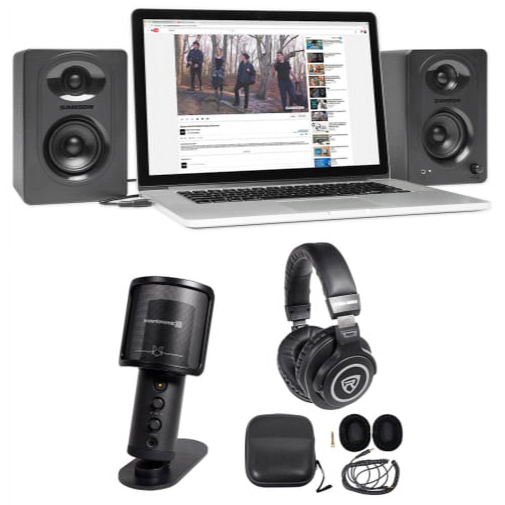 Beyerdynamic FOX USB Podcast Podcasting Microphone Mic+Stand+Headphones ...