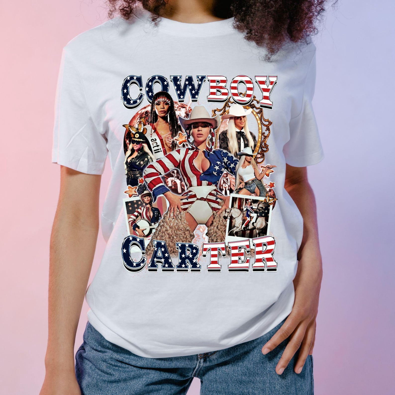 Beyo.ncé Cowboy Carter Concert T-Shirt, Unisex Music Tour shirt ...