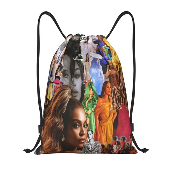 Beyon-,c Drawstring Bags Unisex Drawstring Backpack 3d Print Lightweight Daypack Sports Gym Bag ...