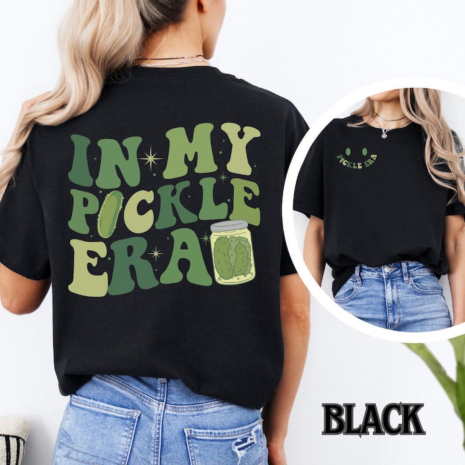 In My Pickle Era tshirt, Pickle Graphic Tee, Funny Unisex Tee, Pickle ...
