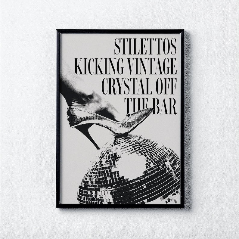 Beyoncé Alien Superstar Poster, Music Wall Art, Vintage Stiletto Art ...