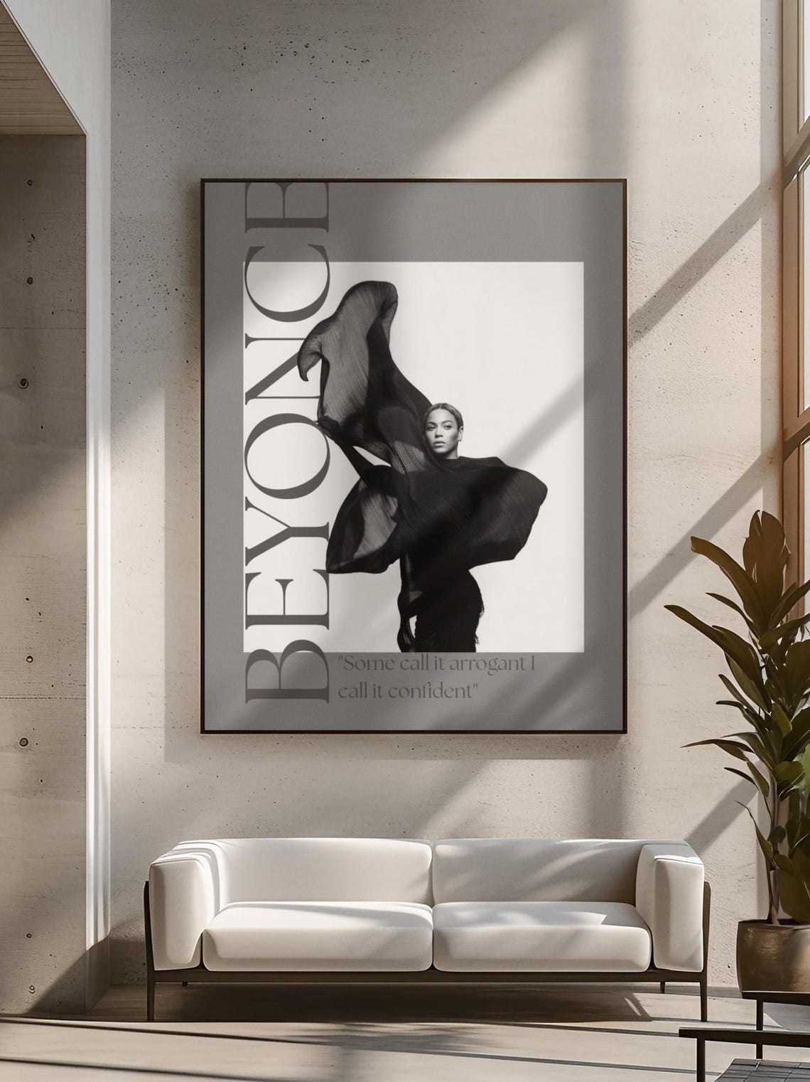 Beyoncé Printable Wall Art, Music Icon Poster, Digital Print Download ...