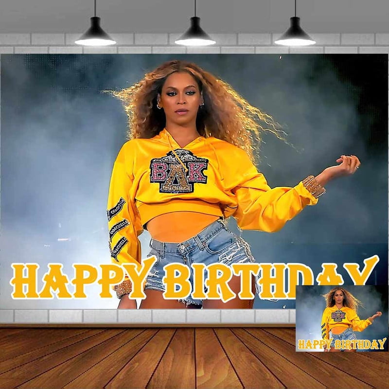 Beyonce Backdrop Banner Party Supplies Poster Movie Theme Background ...