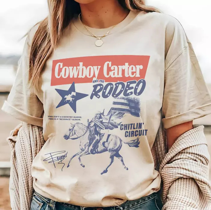Beyonce Cowboy Carter Shirt, Beyhive Merch Gift For Fans S-5XL ...