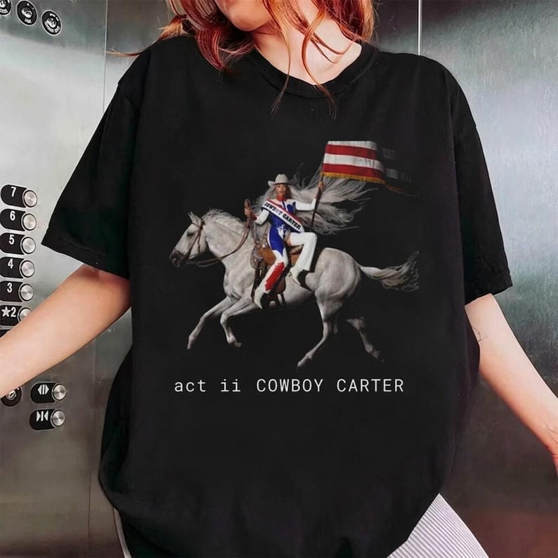 Beyonce Cowboy Carter Tee, Beyoncé Rodeo Chitlin Circuit Tour 2025 ...