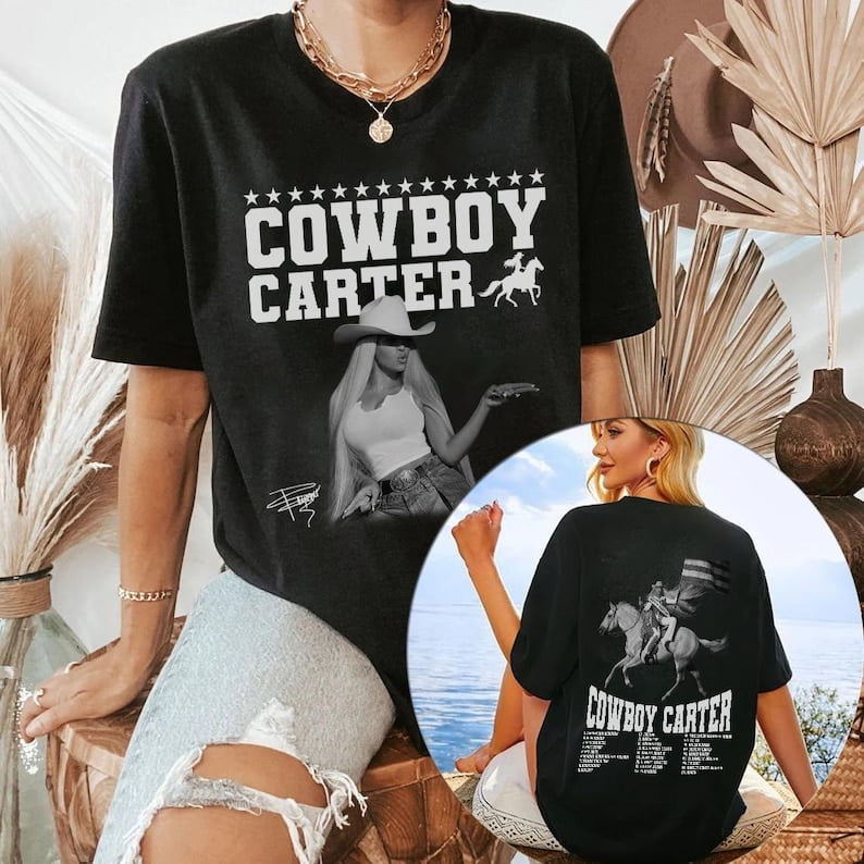 Beyonce Cowboy Carter Tour 2025 Merch, Cowboy Carter Beyoncé Rodeo Two ...
