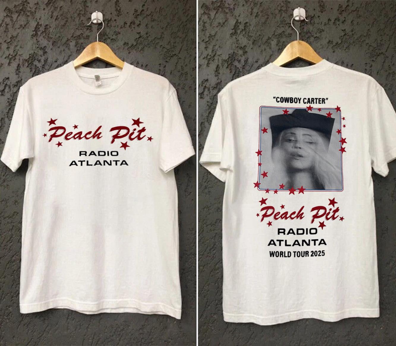 Beyonce Cowboy Carter Tour Merch 2025 Atlanta Exclusive T-Shirt reprint ...