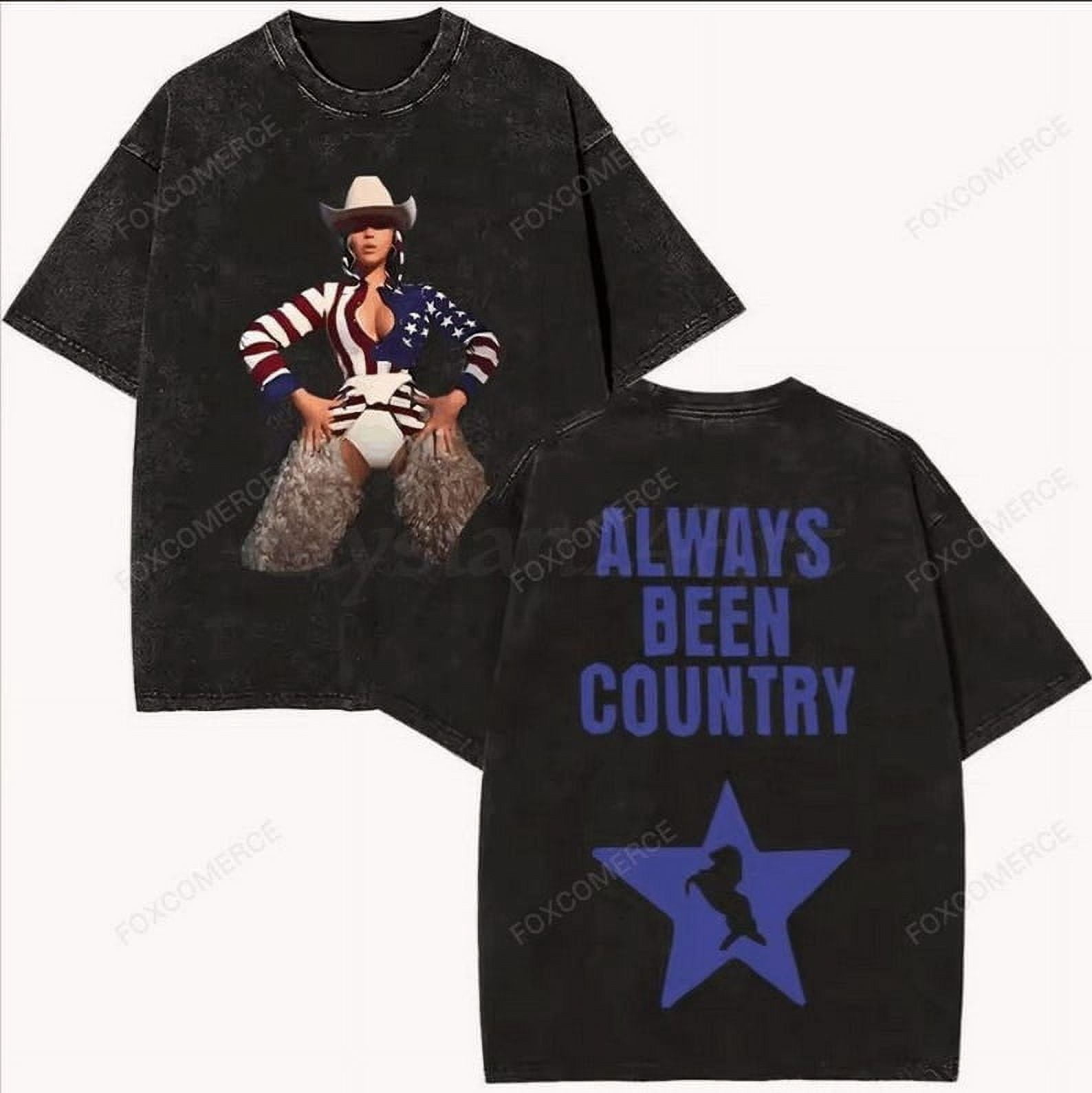 Beyonce Cowboy Carter Tour Shirt Vintage Cotton Oversized Graphic Tee ...