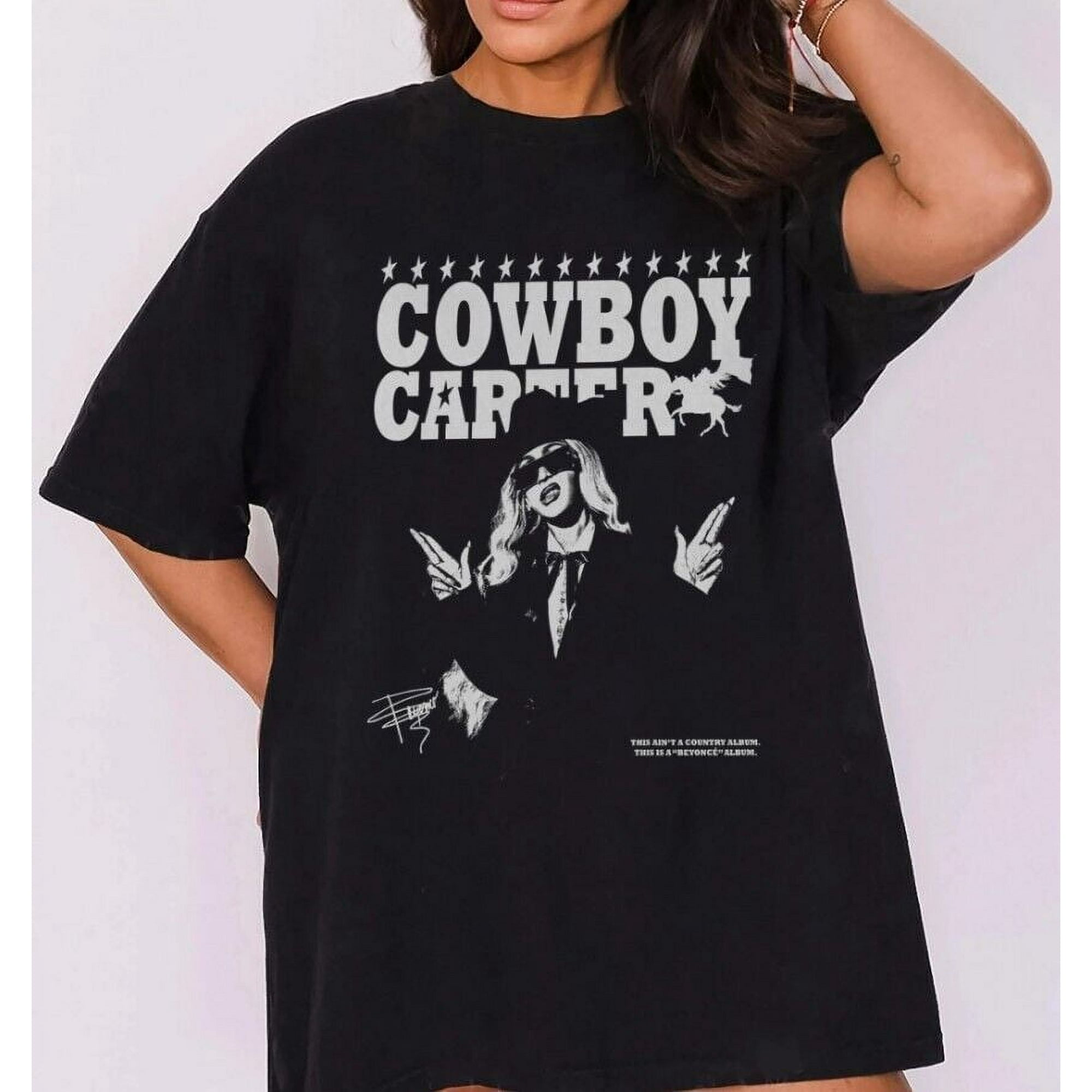Beyonce Cowboy Carter Western Country Music Fan Renaissance Tour Merch ...