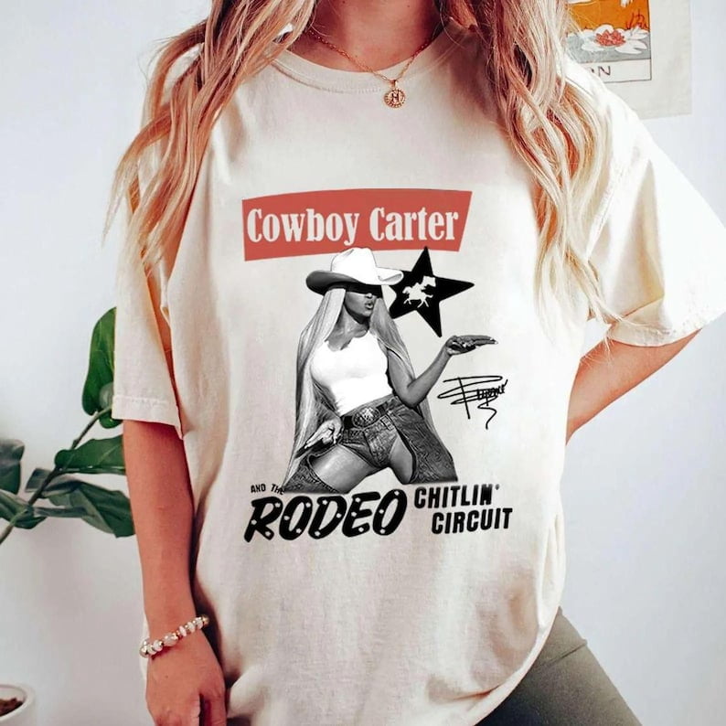 Beyonce Rodeo Chitlin Circuit Tour 2025 Merch, Cowboy Carter Beyonce T ...