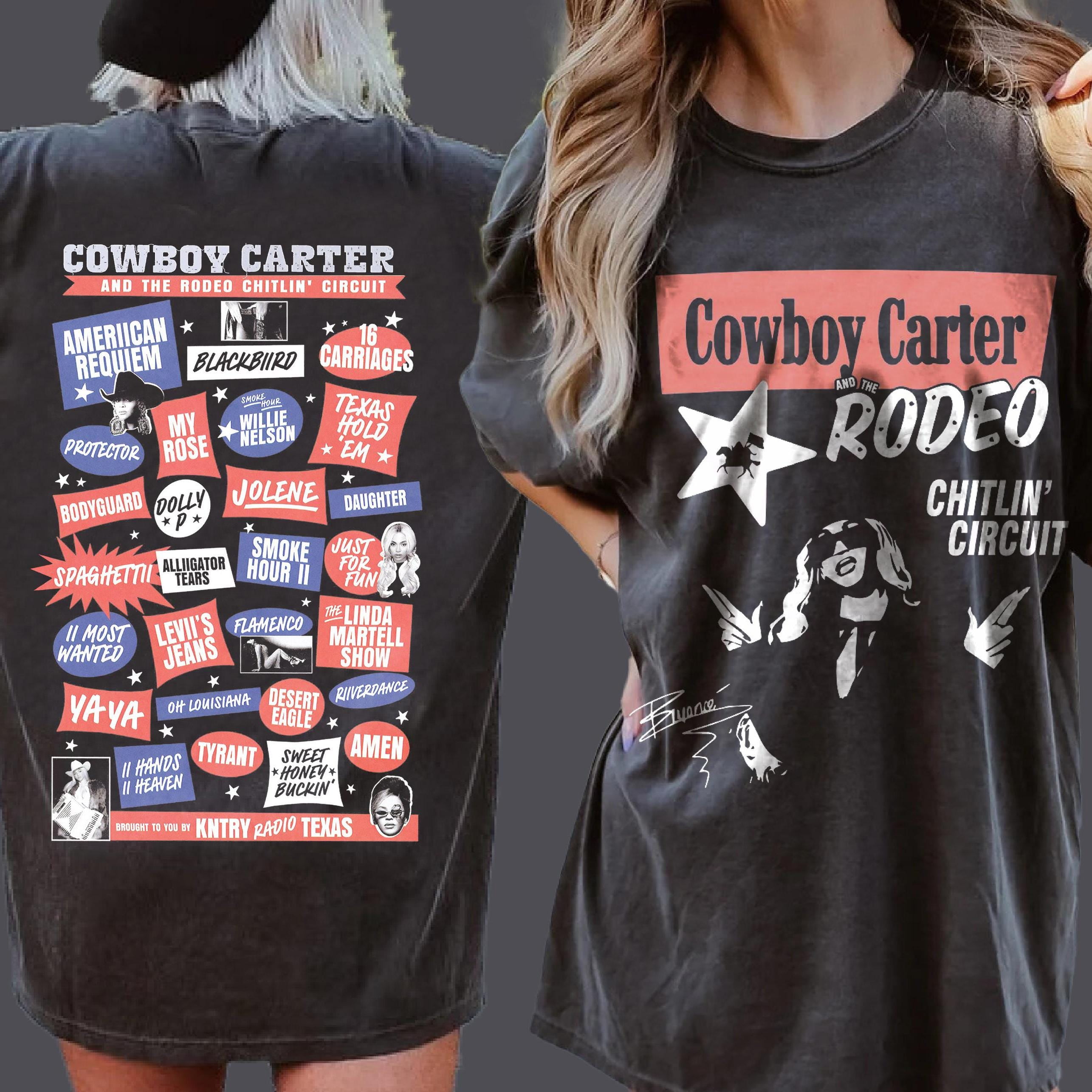 Beyonce Rodeo Chitlin Circuit Tour 2025 Shirt, Cowboy Carter Beyonce ...