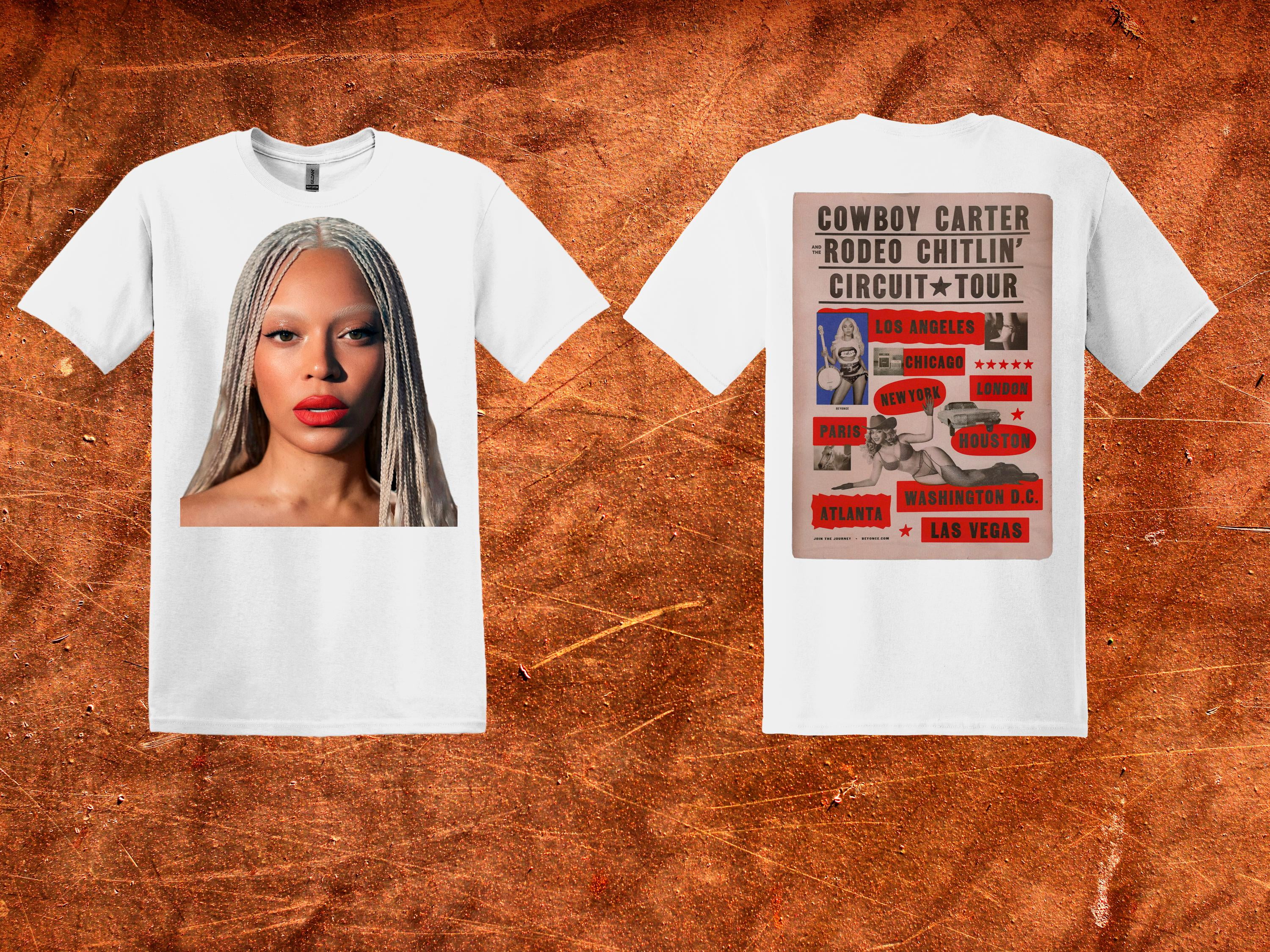 Beyonce Shirt Cowboy Carter Shirt Tour Shirt - Walmart.com