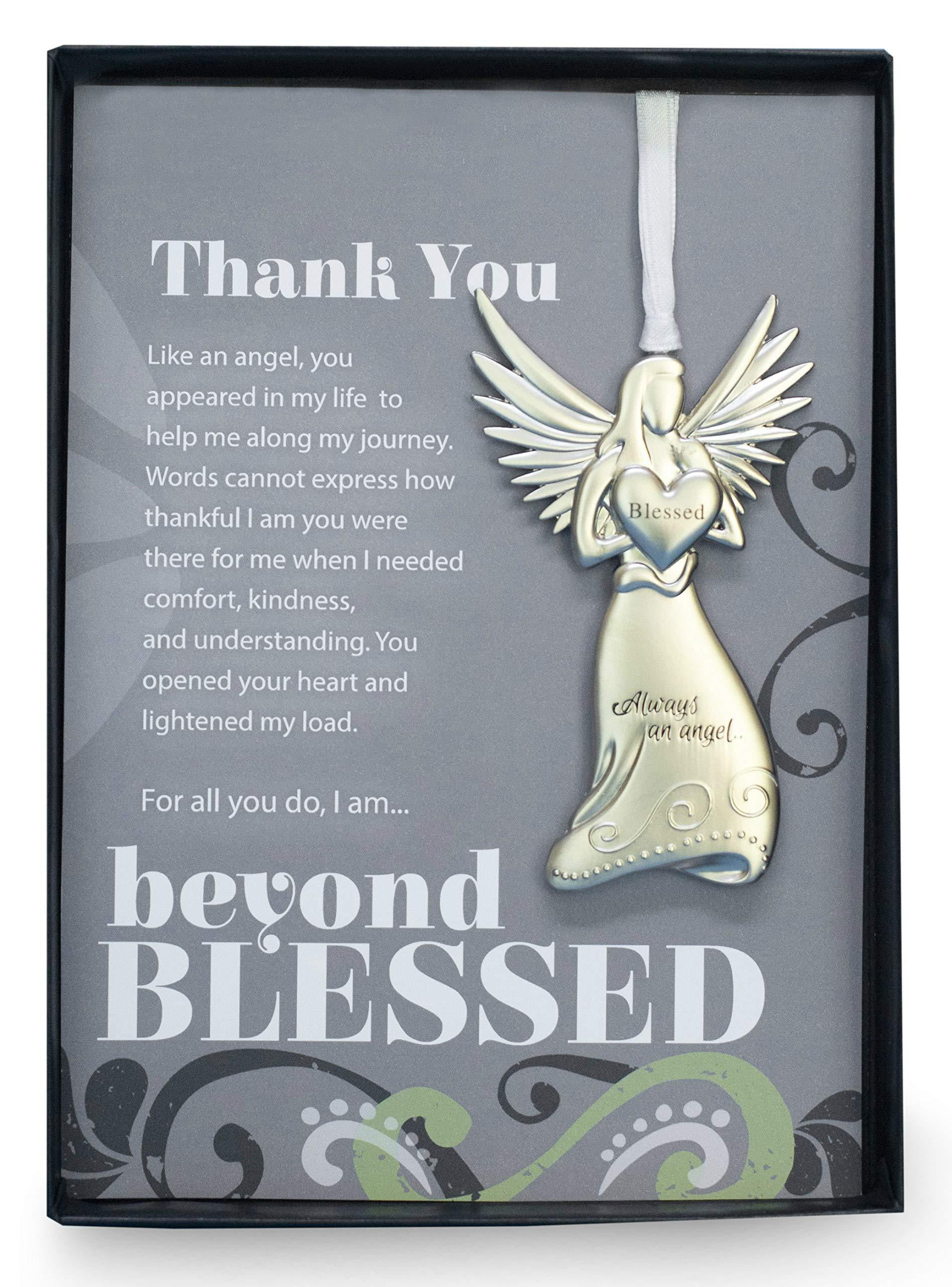 Beyond Blessed Angel with Thank You Sentiment - Gratitude Gift ...