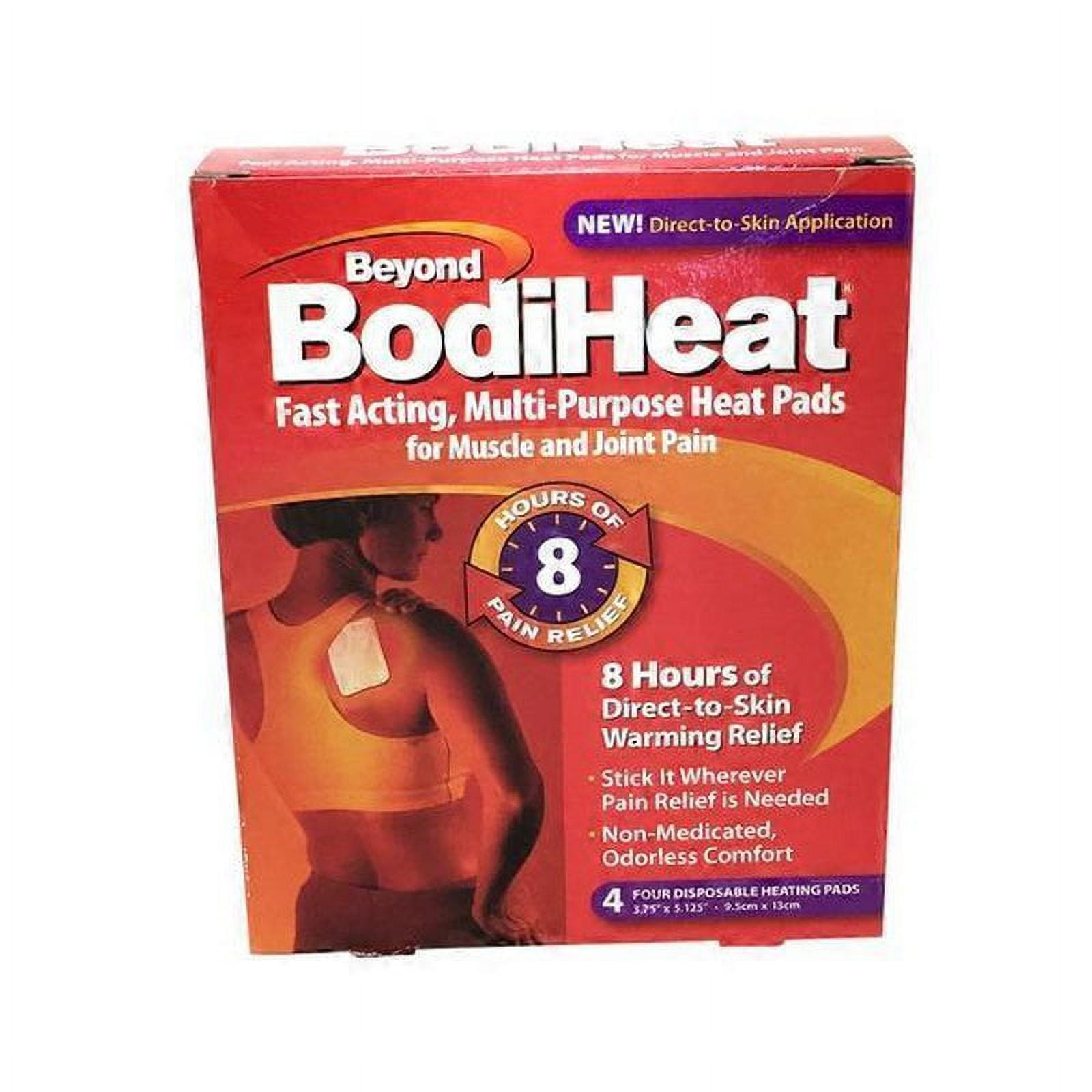 Beyond Body Heat Fast Acting Multi- Purpose Heat Pads 4 ct HSA/FSA ...