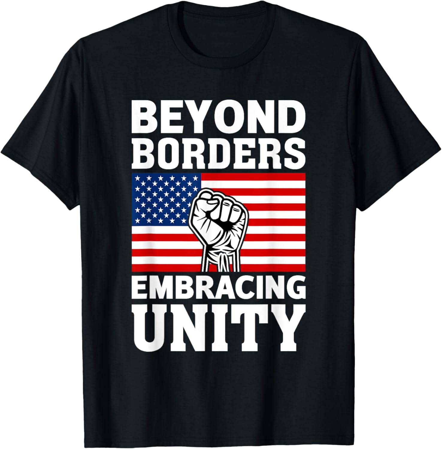 Beyond Borders Embracing Unity Martin Luther KING JR MLK Day T-Shirt ...