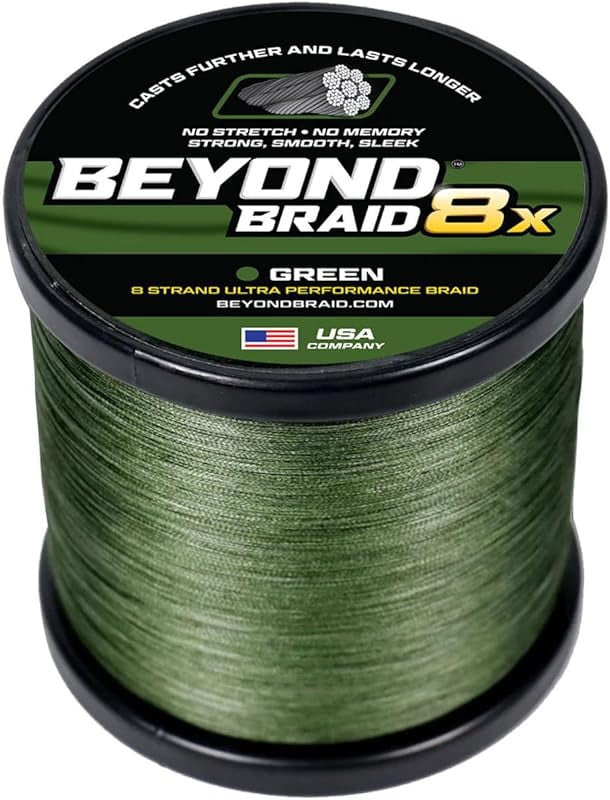 Beyond Braid Braided Fishing Line -Super Strong - Abrasion Resistant ...