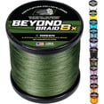 Beyond Braid Green 8X Strand 500 Yards 80lb - Walmart.com