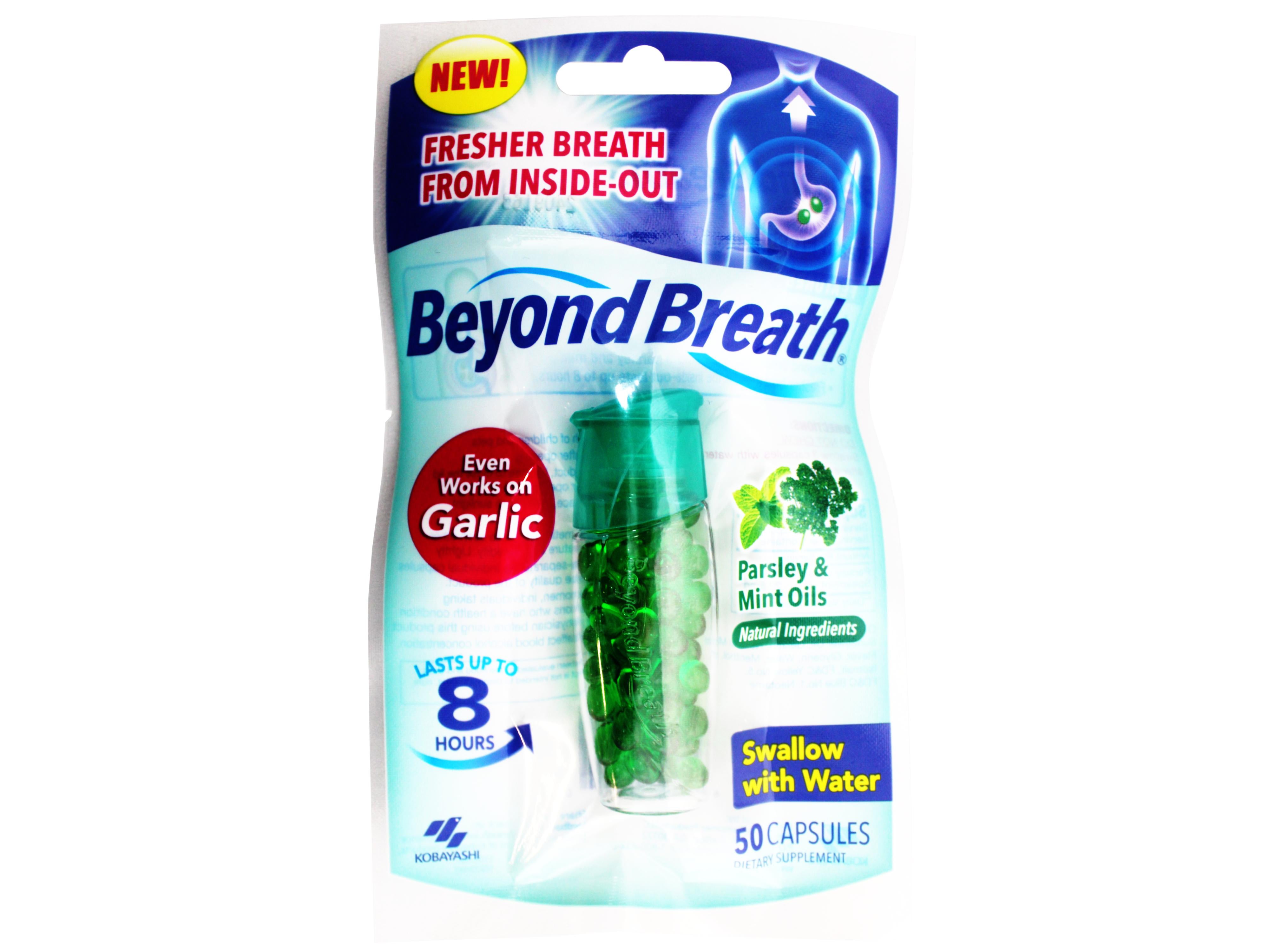 Beyond Breath Breath Freshening Capsules, Fresher Breath From Inside ...