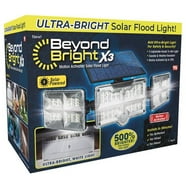 Hyper Tough 1000 Lumen Motion Sensor Solar Street Light - Walmart.com