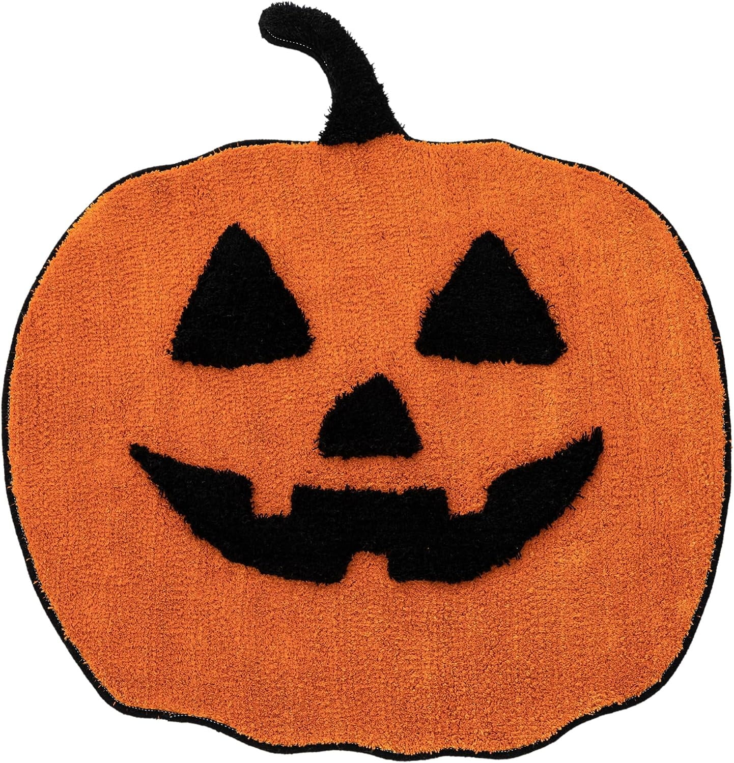 Beyond Deco Halloween Decor Pumpkin Rug 35” inches, Handmade Tufted ...