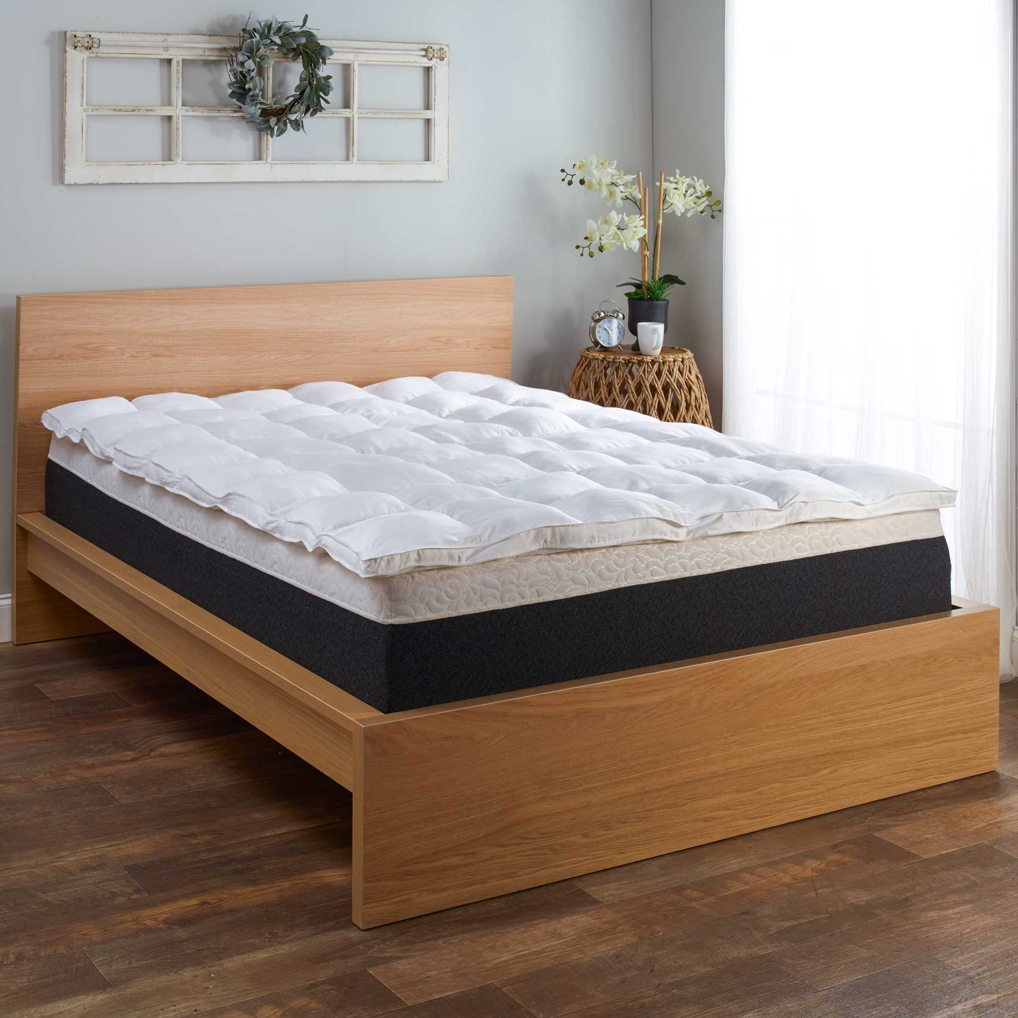 Free Shipping! Beyond Down Fiber Bed Twin Mattress Alternative Fill ...