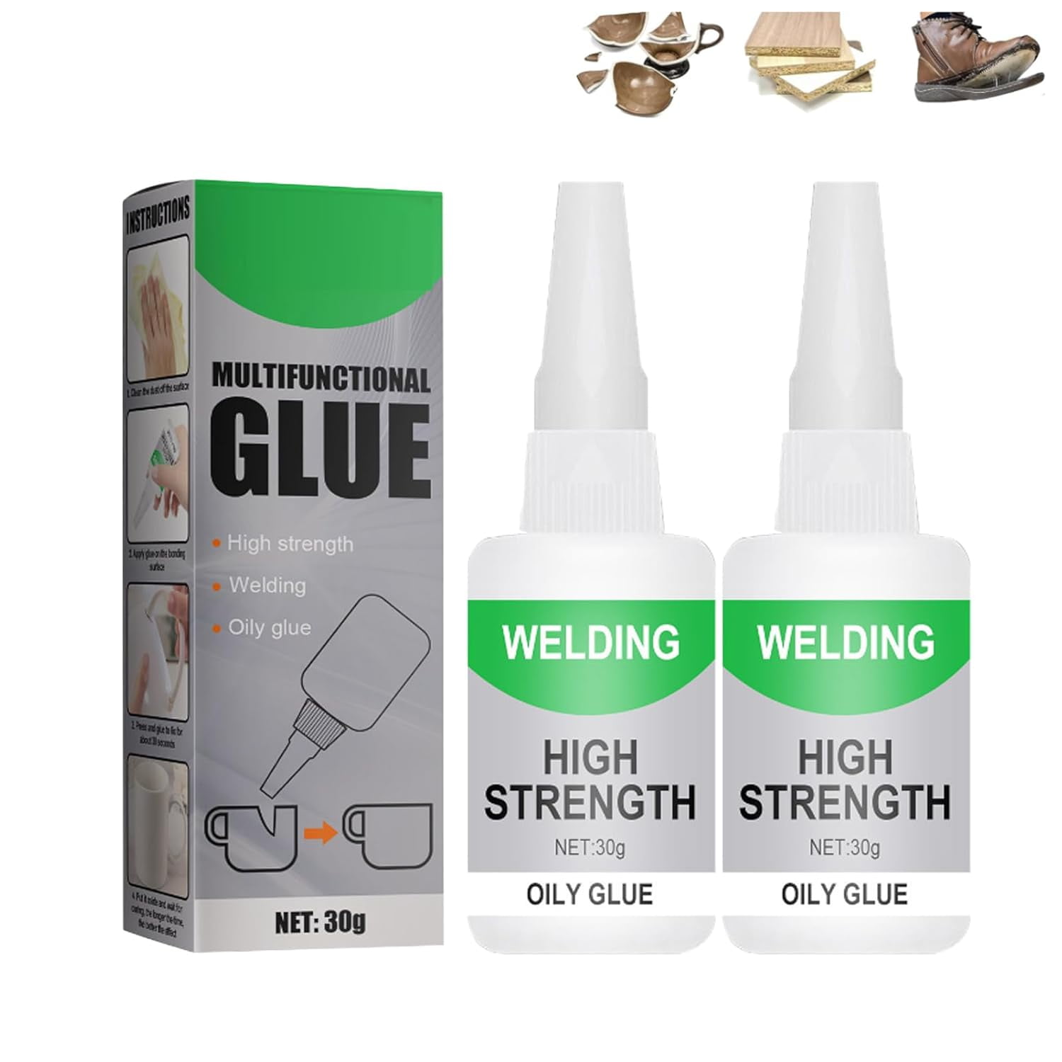 Beyond Draw/Cherishty Welding High-Strength Oily Glue, Pickelect Powerful Universal Glue, 10s ...