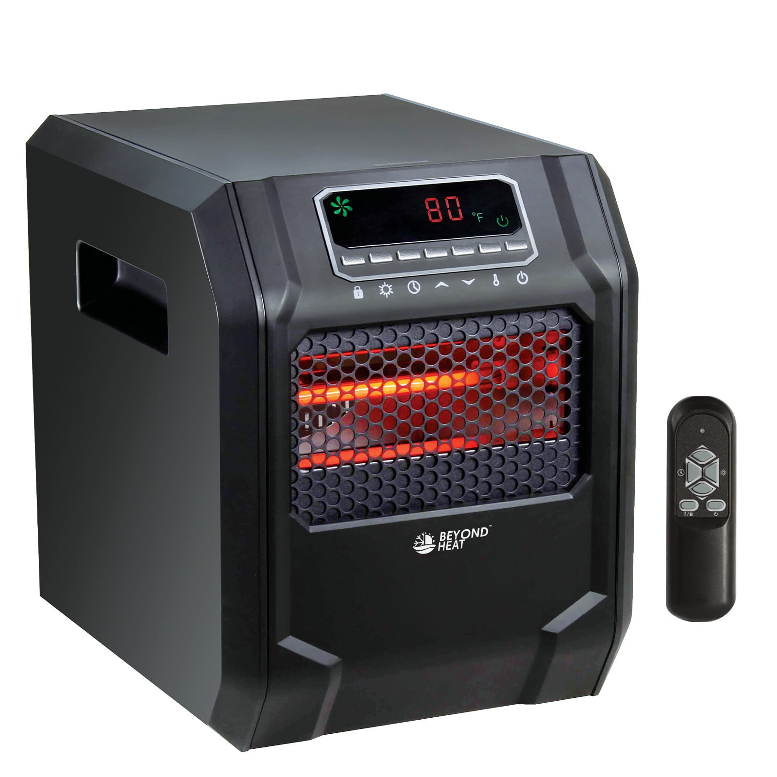 Beyond Heat Quartz Infrared Cabinet Heater with Remote for Indoor Space ...